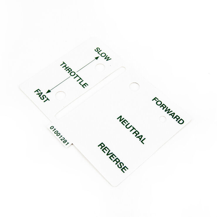 LABEL-F/N/R - 01001281 | Troy-Bilt Canada